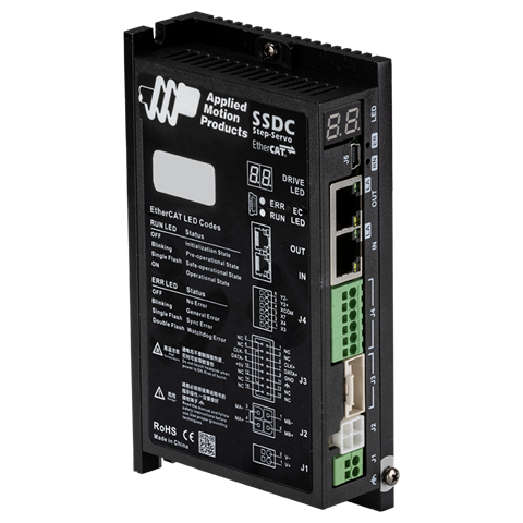 Product Release Announcement - SSDC10-ECX-H StepSERVO Drive with EtherCAT Communication